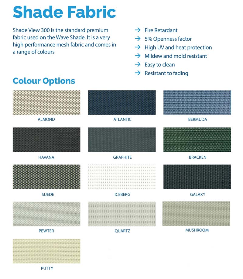 New Wave Shade Version 3 (Retractable Shades) “New Product” Custom Size ...